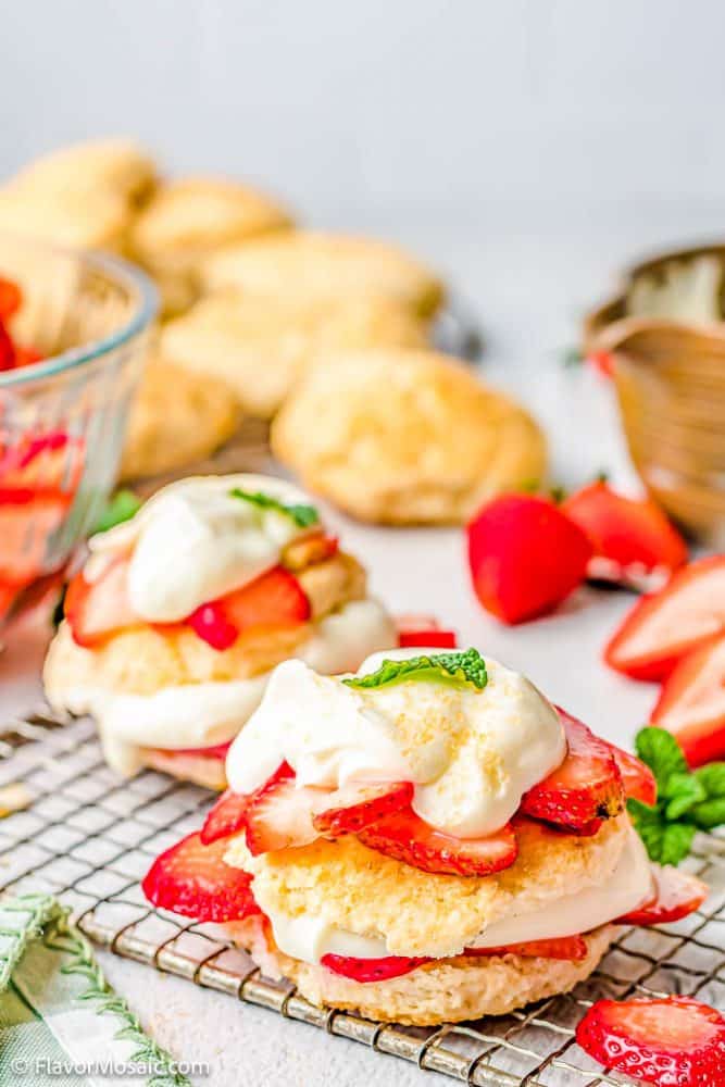 Strawberry Shortcake Recipe From Scratch - Flavor Mosaic