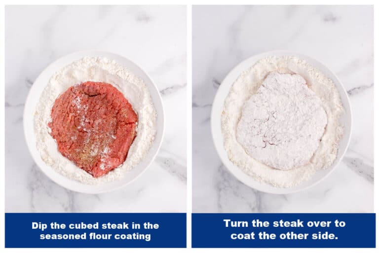 Chicken Fried Steak (Air Fryer) - Flavor Mosaic