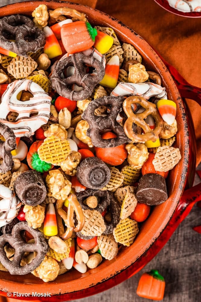 Easy Fall Snack Mix (Sweet and Salty) - Flavor Mosaic