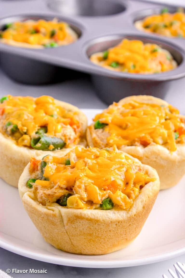 Easy Mini Chicken Pot Pies Recipe - Flavor Mosaic