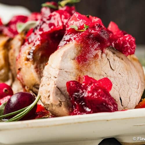 Cranberry Pork Tenderloin Recipe - Flavor Mosaic