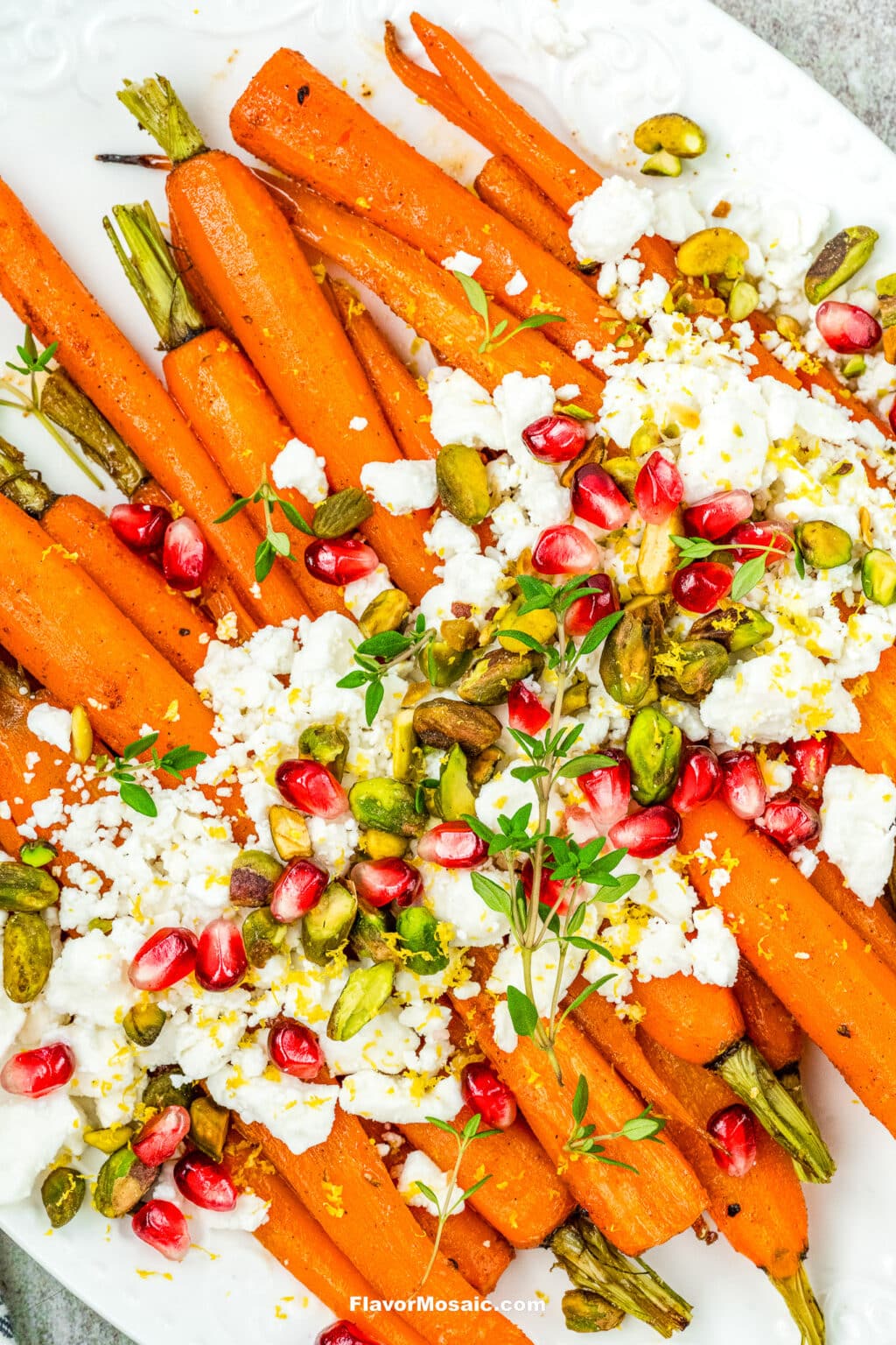 Gourmet Honey Butter Roasted Carrots - Flavor Mosaic