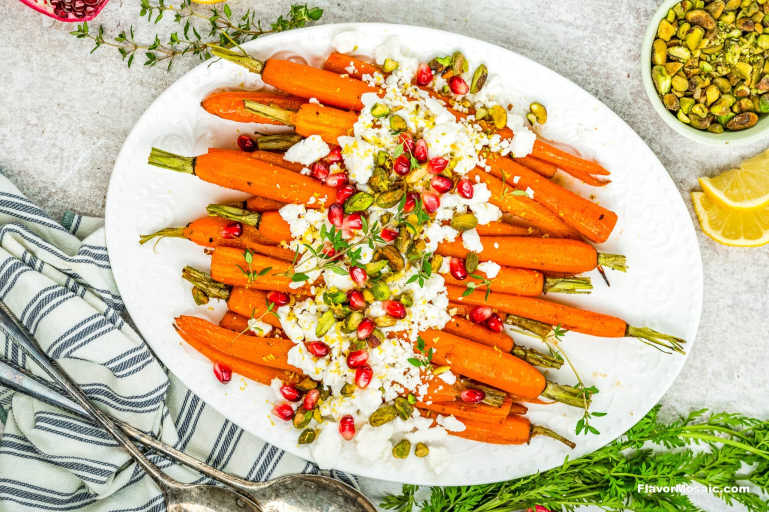 Gourmet Honey Butter Roasted Carrots - Flavor Mosaic