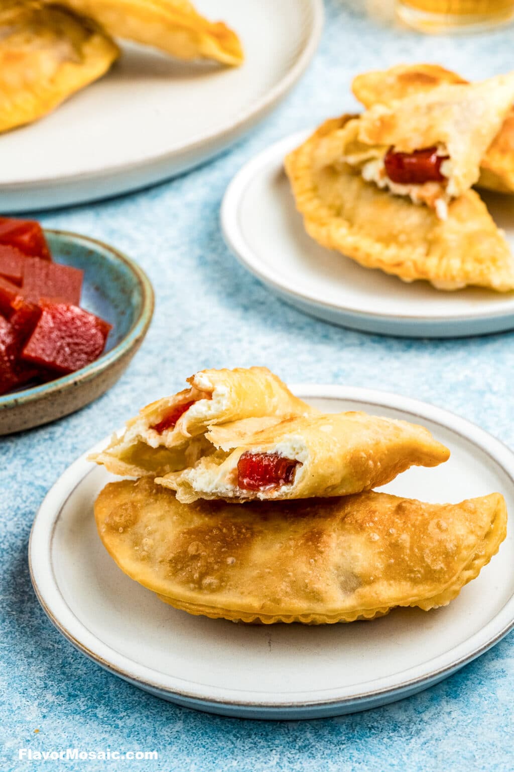 Easy Sweet Potato Empanadas (Empanadas de Camote) - Flavor Mosaic
