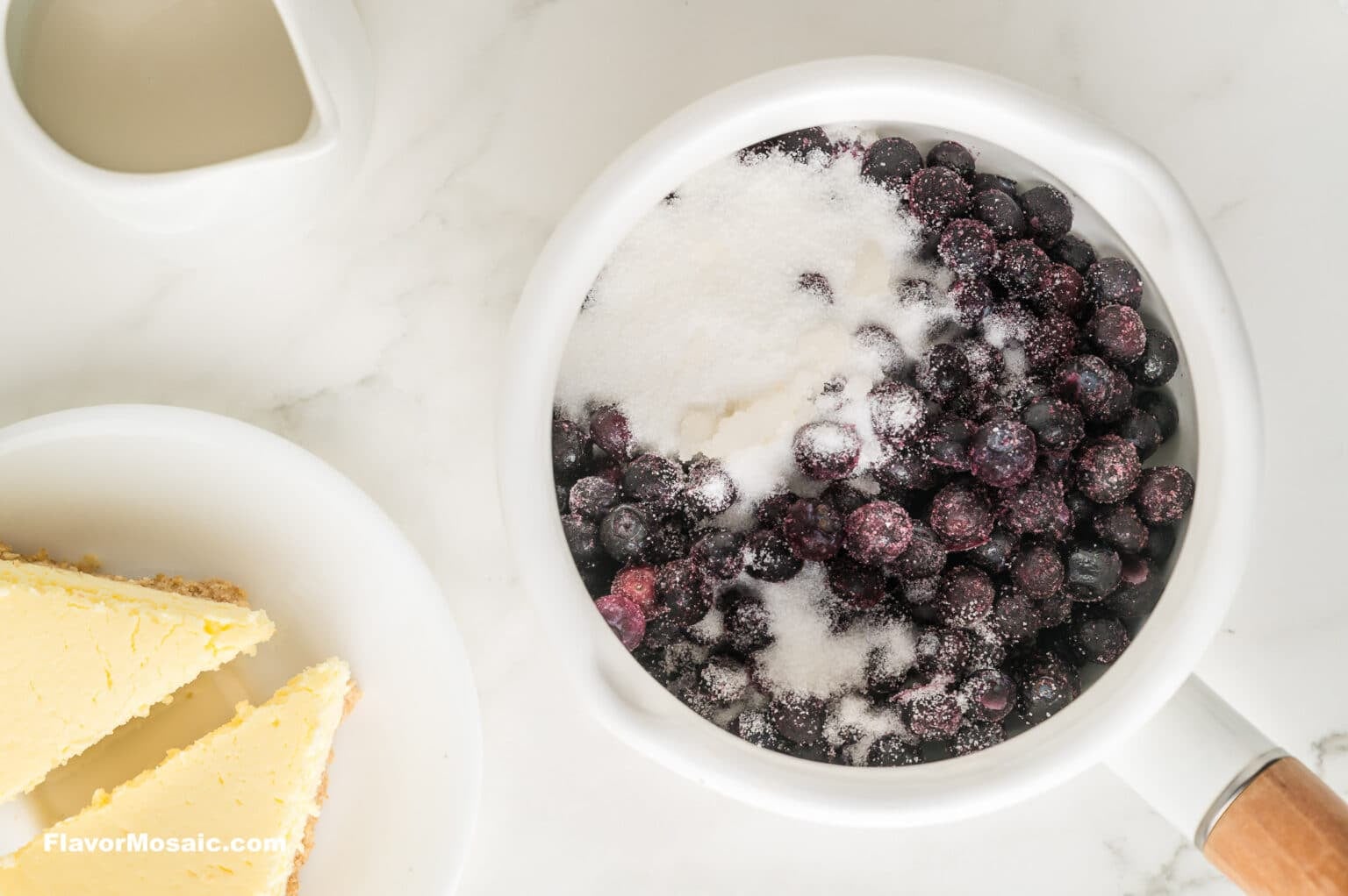 Blueberry Cheesecake Ice Cream - Flavor Mosaic
