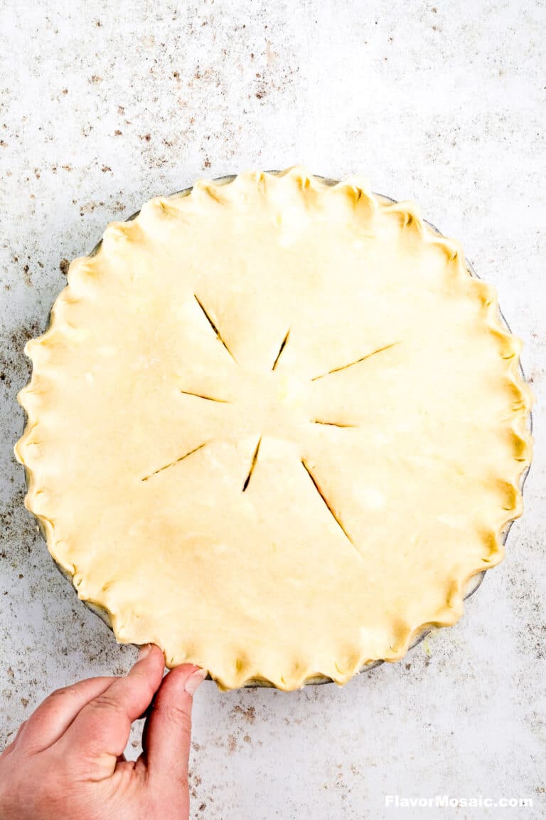 Homemade Pie Crust (From Scratch!) - Flavor Mosaic