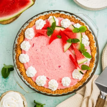 No-Bake Watermelon Pie: An Easy Summer Dessert - Flavor Mosaic