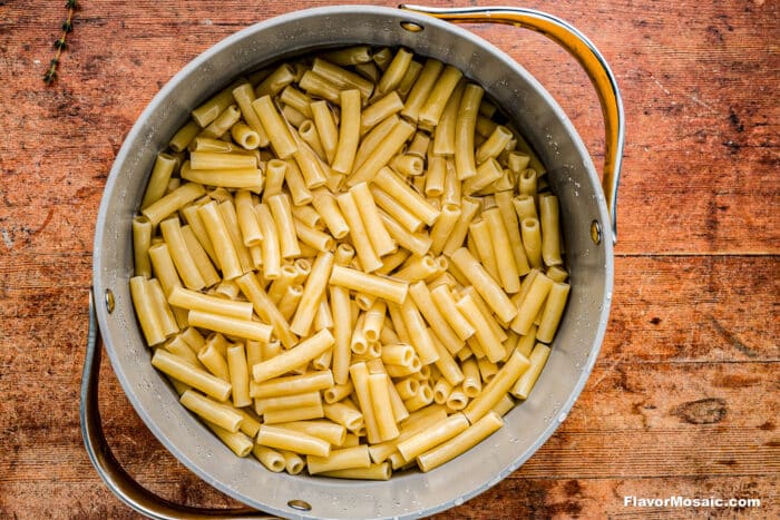 French Onion Pasta - Flavor Mosaic