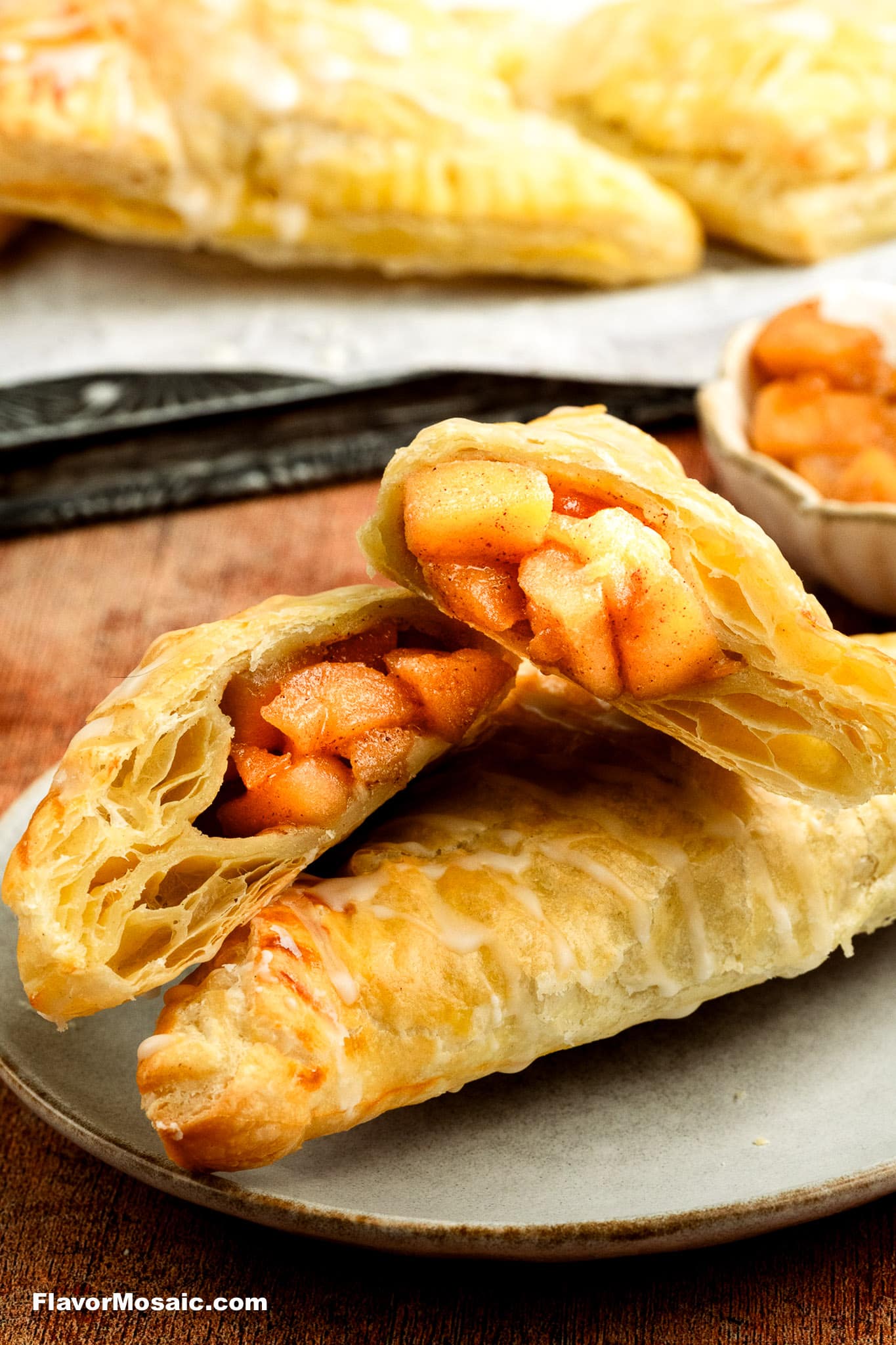 🍏 Easy Bakery Style Apple Pie Turnovers - Flavor Mosaic