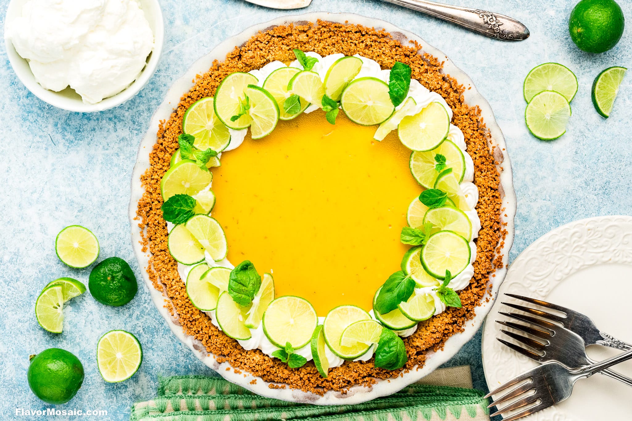 Key Lime Pie with Sweetened Condensed Milk (Traditional & Easy)
