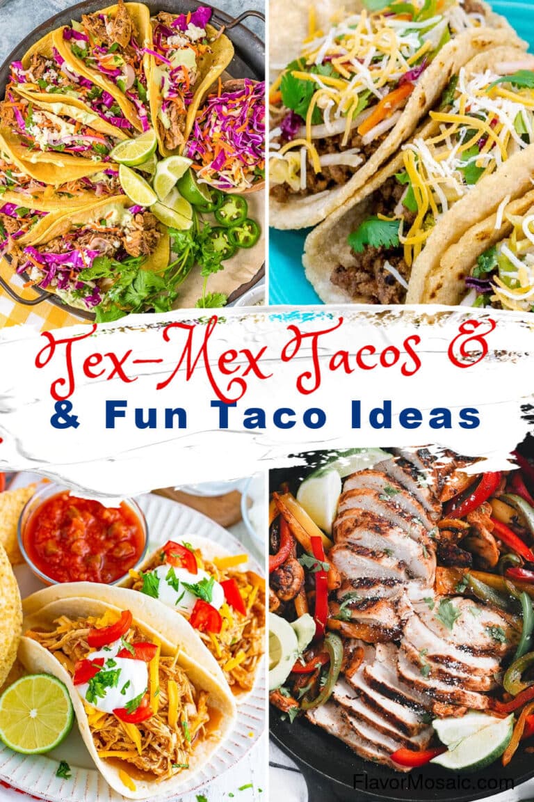 Tex-Mex Taco Recipes & Unique Taco Ideas - Flavor Mosaic